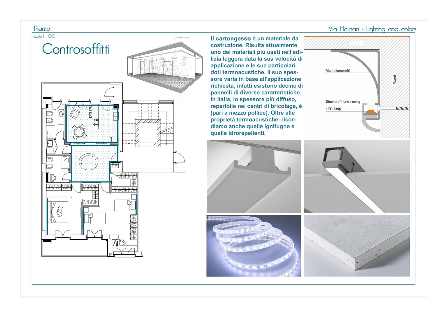 Via Molinari - Lighting And Colors Designed By Tiziano Tamborriello ...